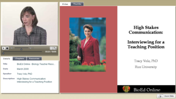 Interviewing for a Teaching Position | BioEd Online